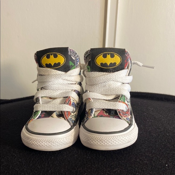 Batman | Shoes | Batman Black And White Sneakers With Iconic Logo ...